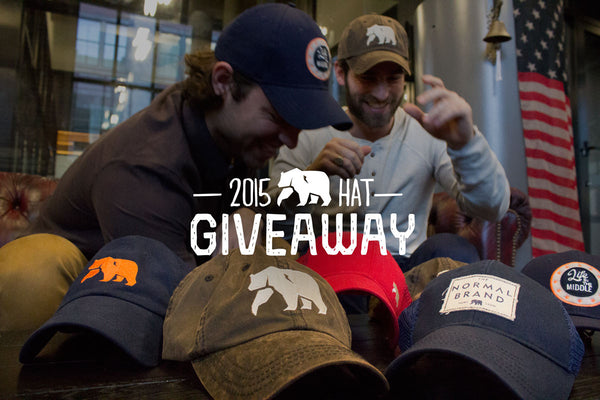 2015 Hat Giveaway - The Normal Brand