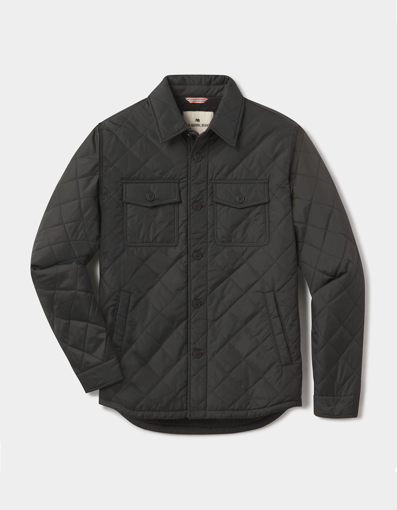 Quilted Sherpa Lined Shacket – The Normal Brand