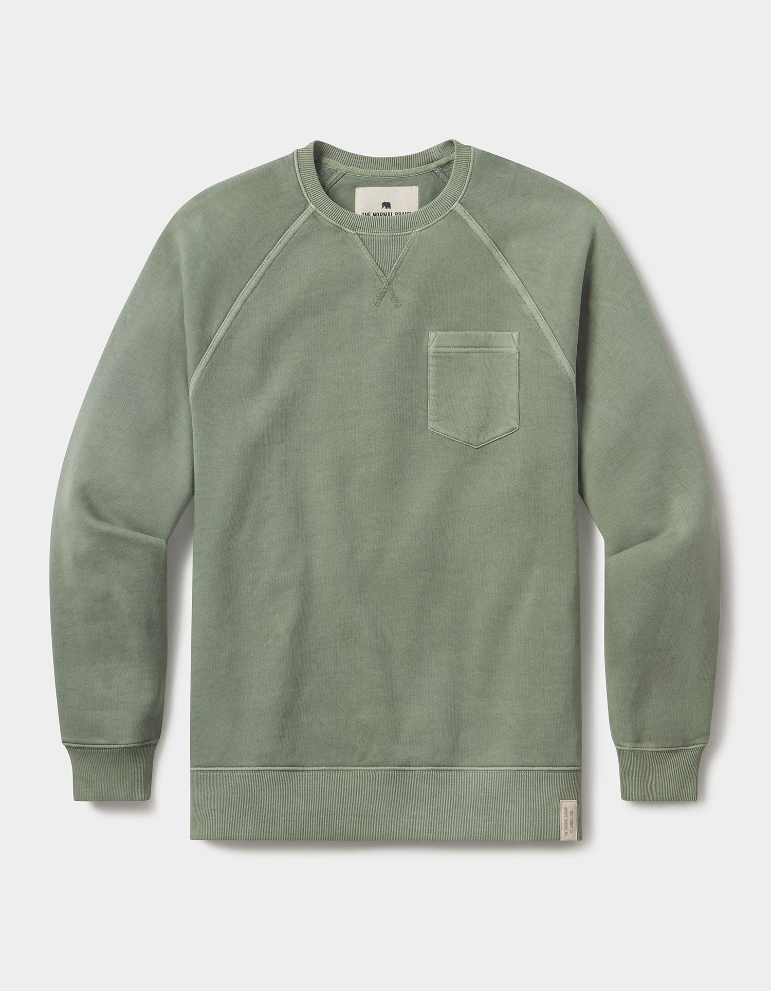 Jackie Premium Fleece Pocket Crew – The Normal Brand
