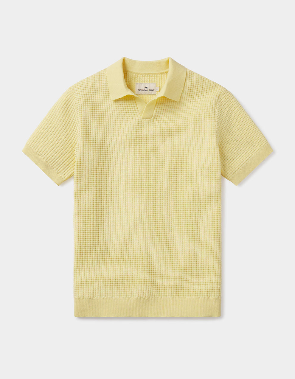 Waffle Stitch Polo – The Normal Brand