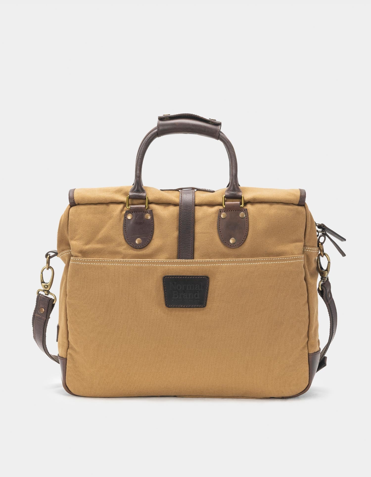 Utility Laptop Bag - Tan | The Normal Brand