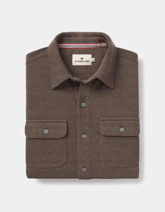 Textured Knit Shirt in Java – The Normal Brand