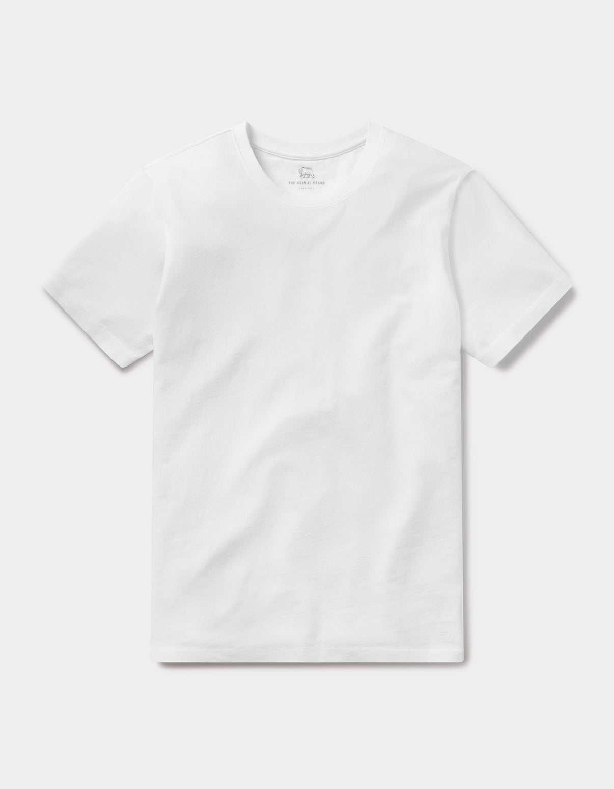 Normal Jersey Tee in White – The Normal Brand