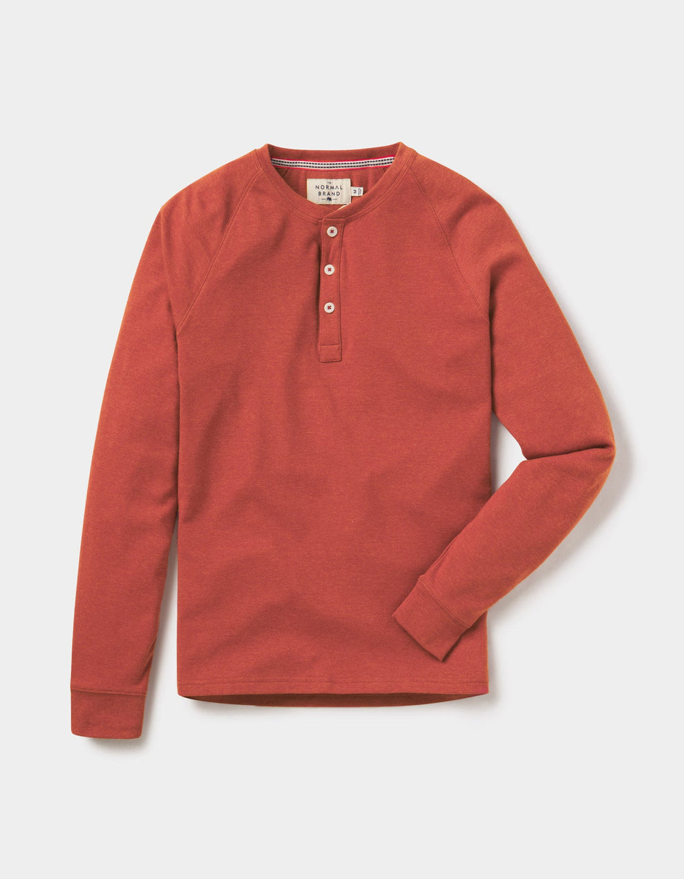 Puremeso Raglan Henley – The Normal Brand