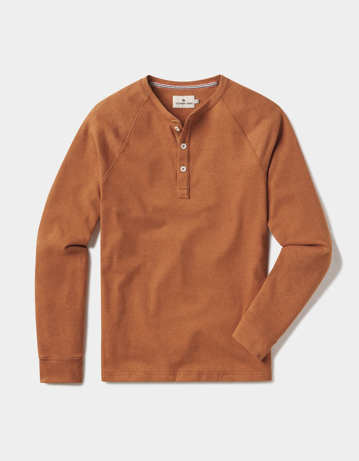 Puremeso Raglan Henley – The Normal Brand