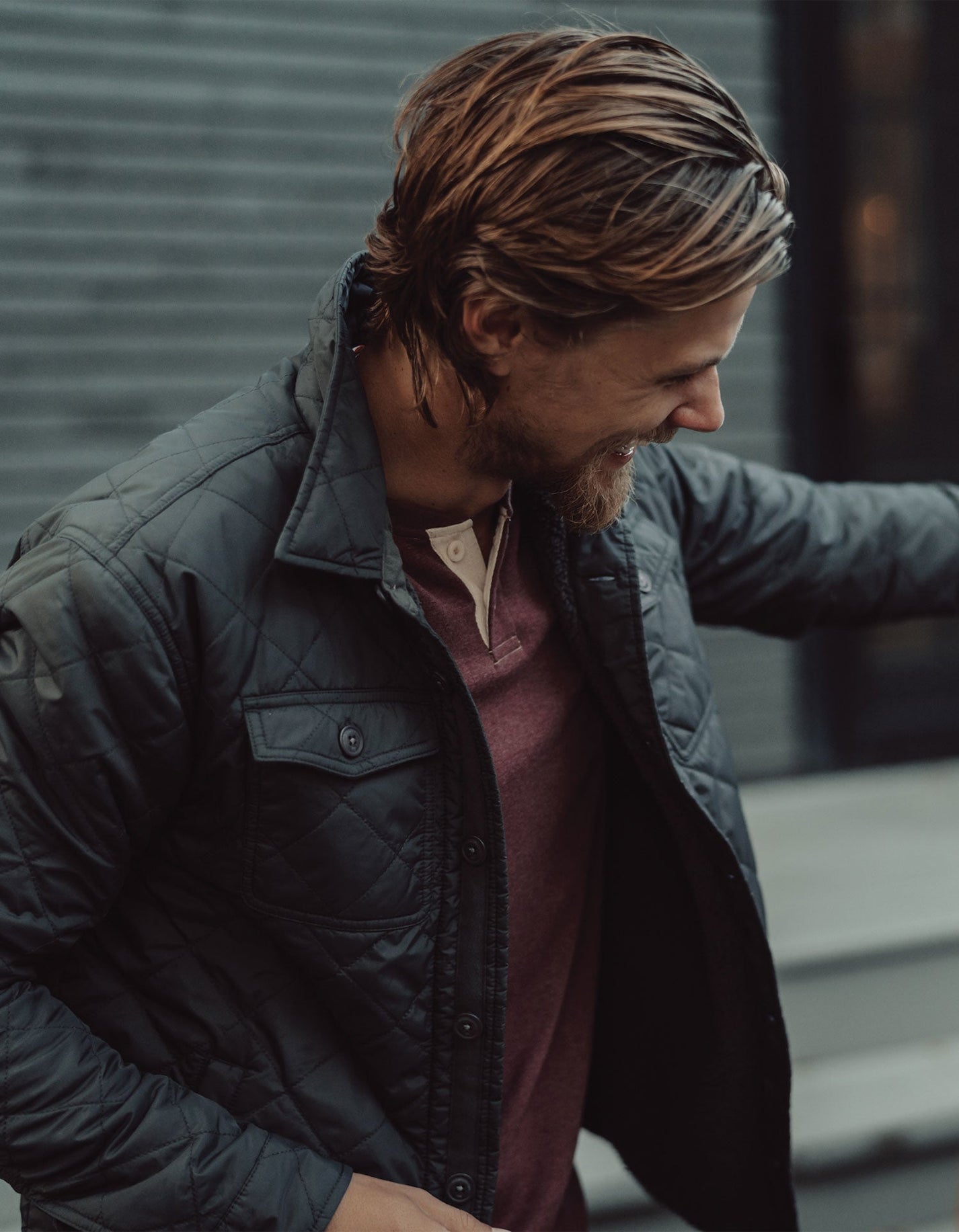 Quilted Sherpa Lined Shacket – The Normal Brand
