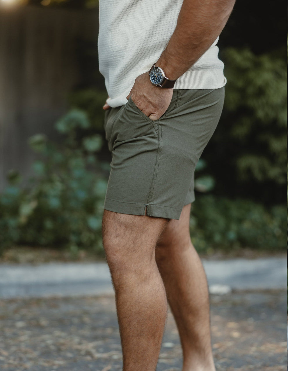 Dockside Short in Olive – The Normal Brand