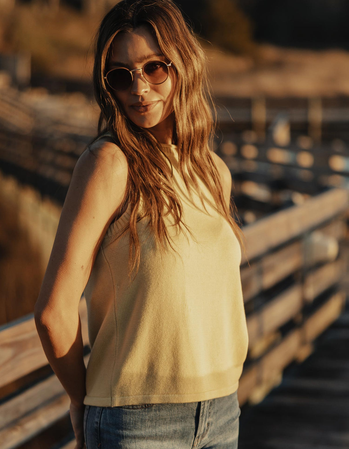 Wanderlust Hi-Neck Tank – The Normal Brand