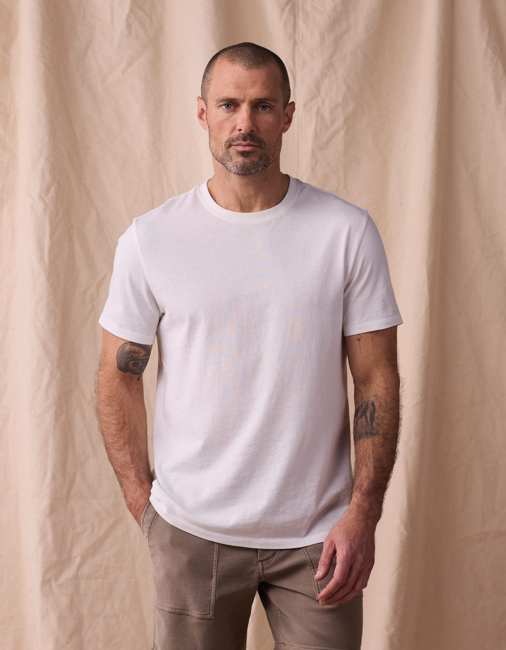 Normal Jersey Tee in White – The Normal Brand