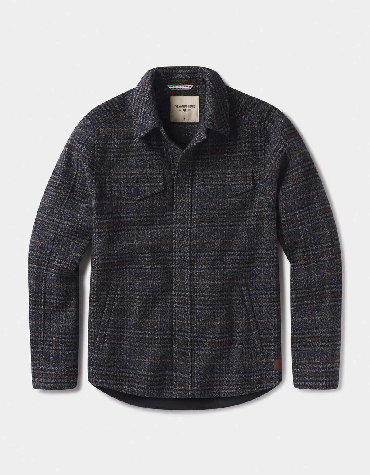 Legend Jacket in Navy Plaid – The Normal Brand
