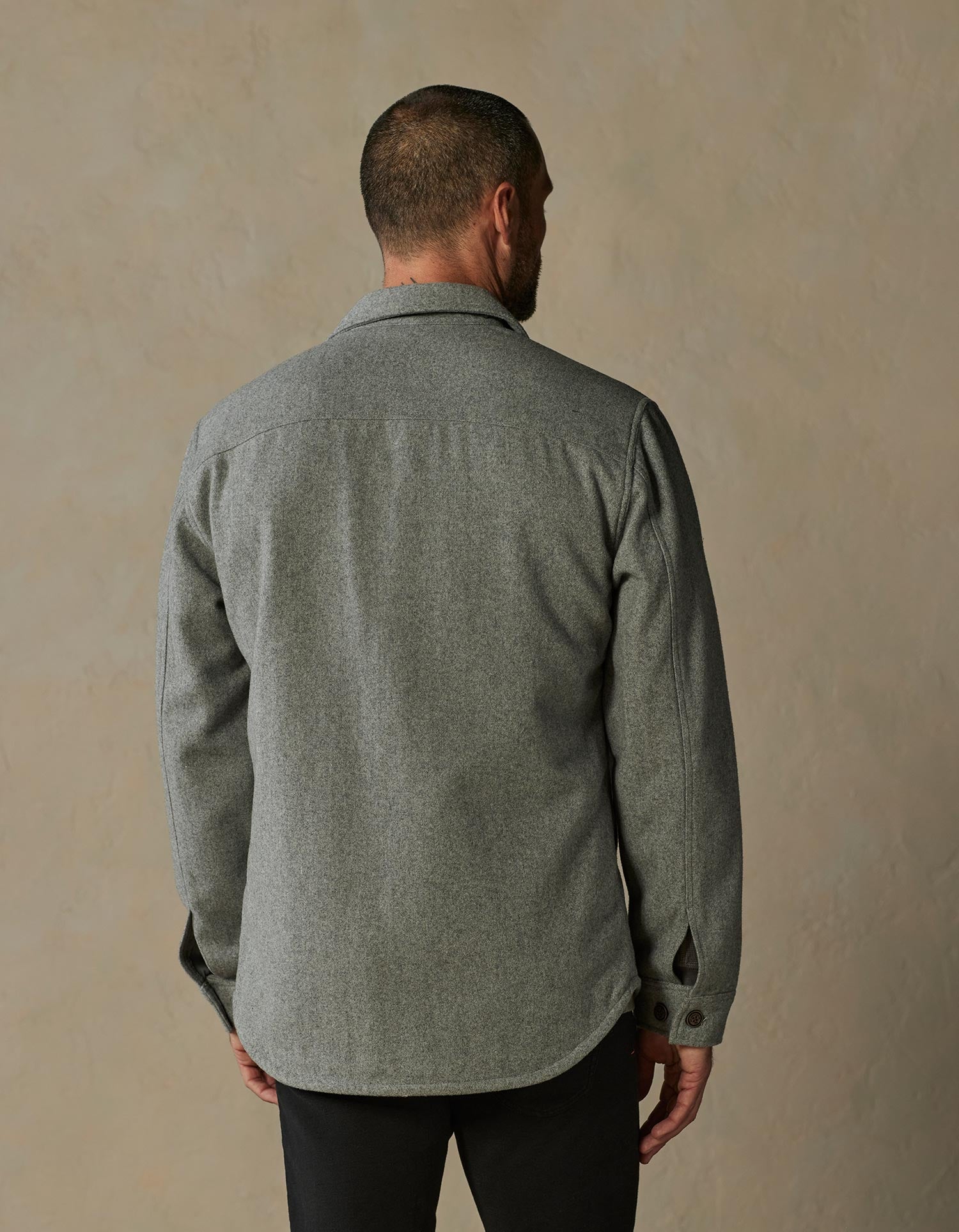 Brightside Flannel Lined Workwear Jacket in Ash – The Normal Brand