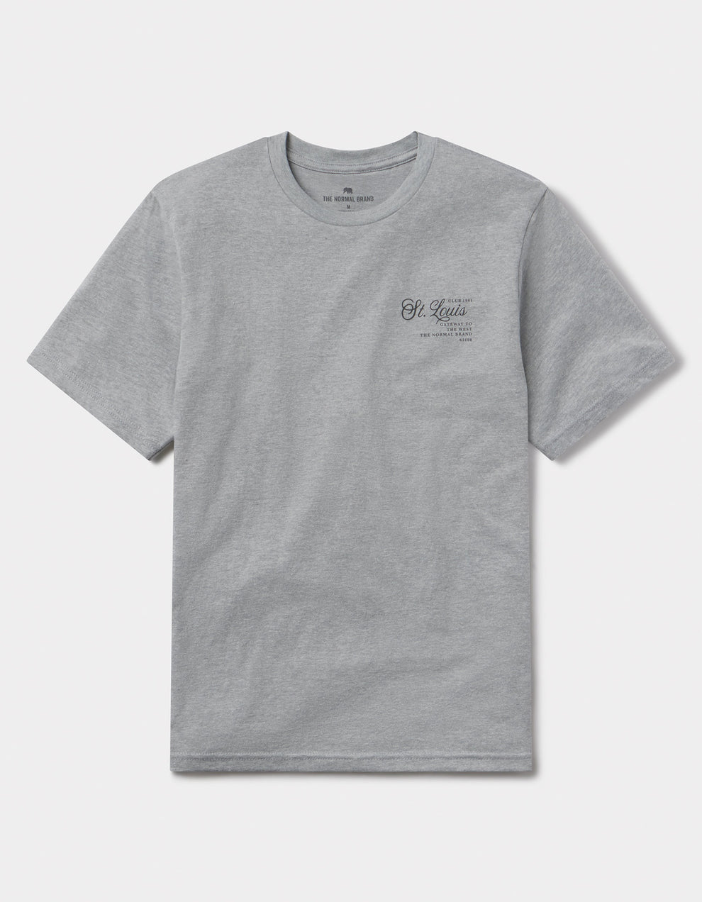 STL Club Tee in Dark Heather Grey – The Normal Brand
