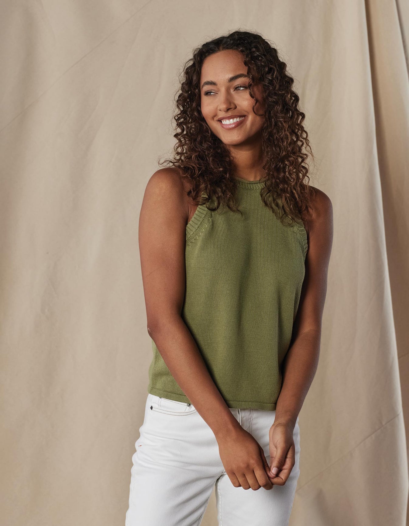 Wanderlust Hi-Neck Tank – The Normal Brand