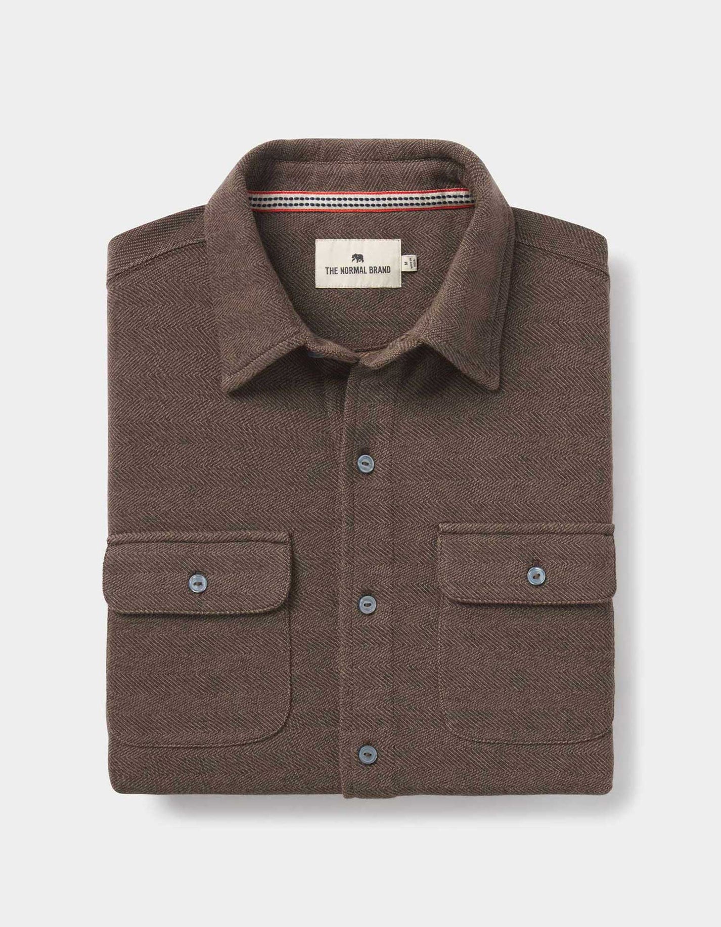 Textured Knit Shirt in Java – The Normal Brand