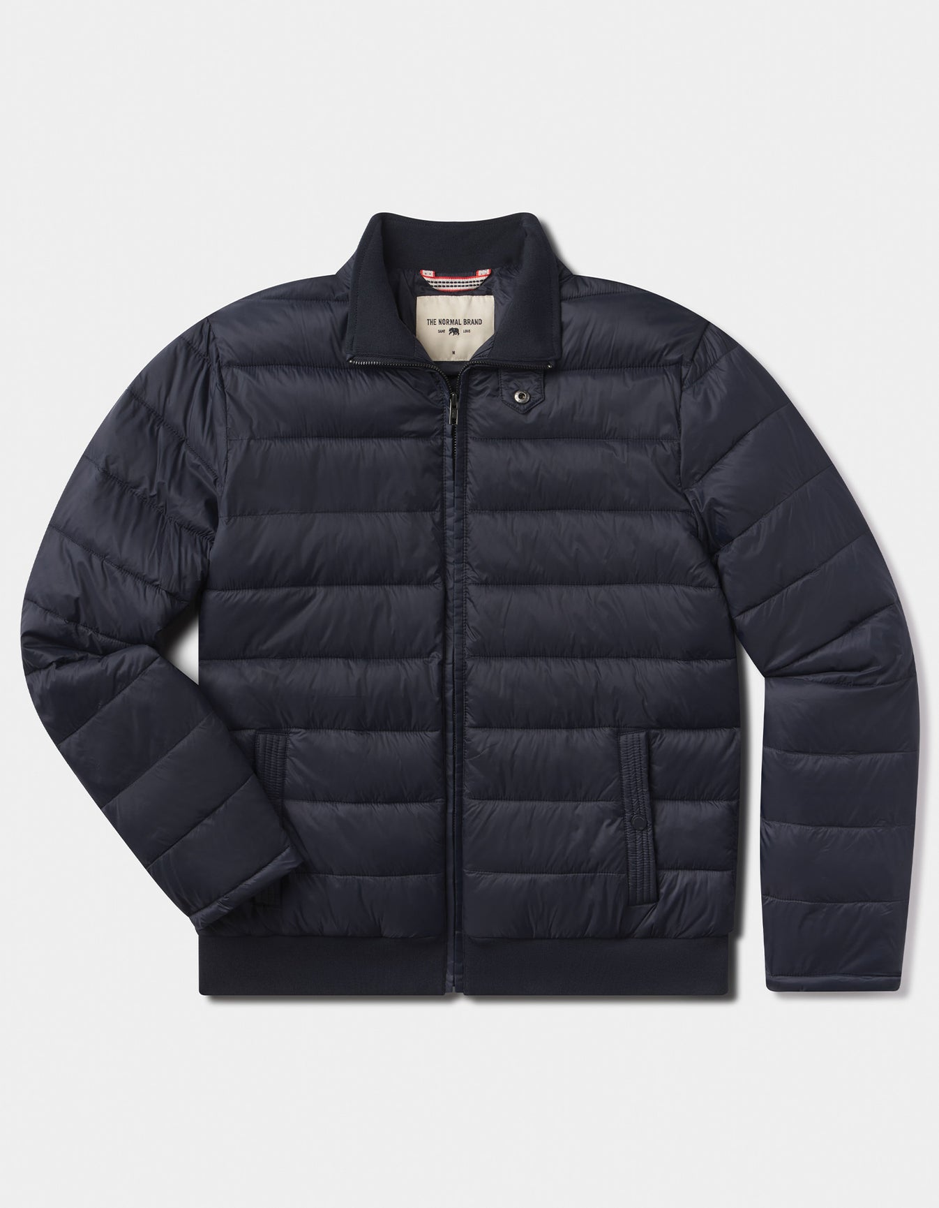 Sportivo Quilted Jacket in Normal Navy – The Normal Brand