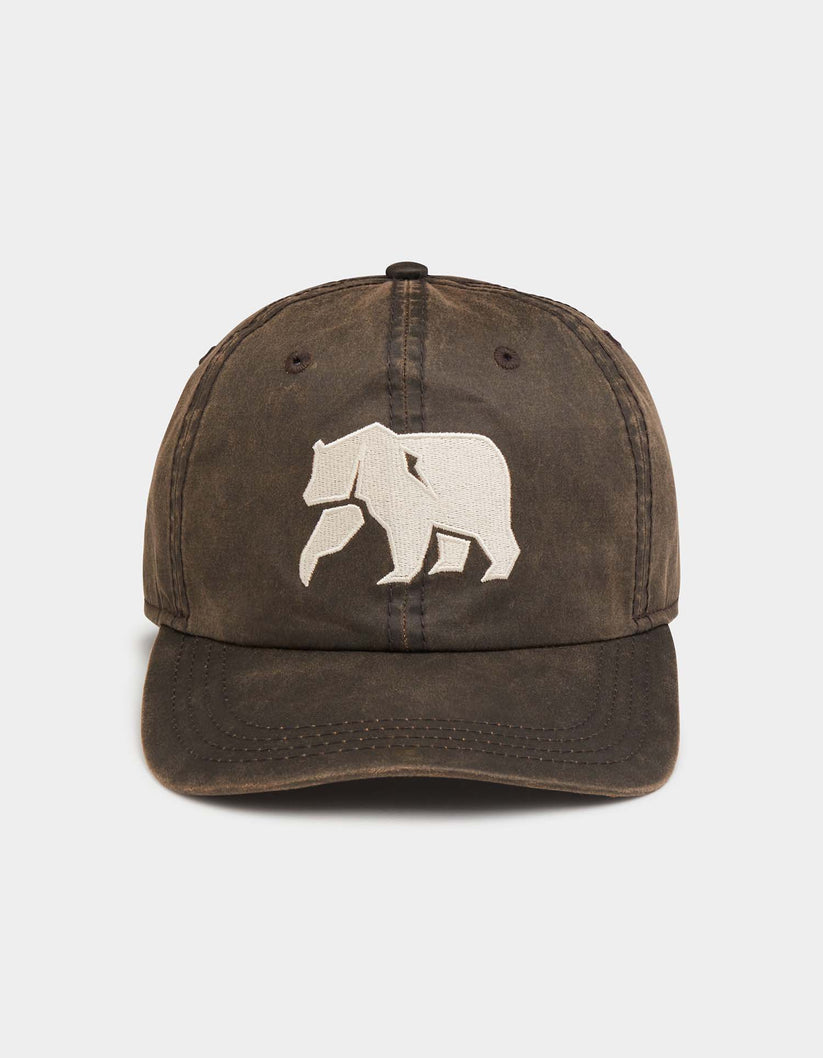 Waxed Canvas Cap in Brown – The Normal Brand